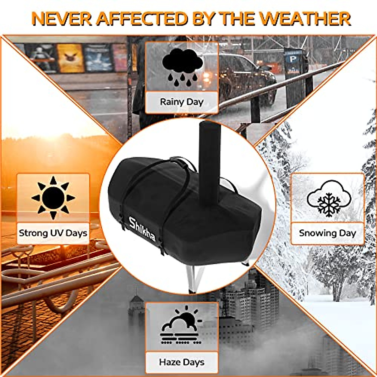 Shikha ooni Karu 12 Carry Cover Pizza Oven Cover Pizza Oven Cove Waterproof 600D Pizza Oven Carry Cover Accessories Cover for Gas Pizza Oven