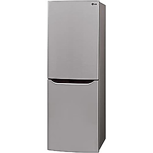 LG RV Refrigerator LBNC10551V 10.1 Cu. Ft. Refrigerator with Bottom Freezer in Platinum Silver with Reversible Door Refrigerator 110V