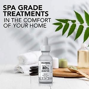 Glycolic Acid Peel for Face - Professional Grade Chemical Peel with 40% AHA, Resurfacing Face Peel for Acne Scars, Keratosis Pilaris Treatment, Wrinkles - Collagen Boost Facial Peel - 1 fl oz