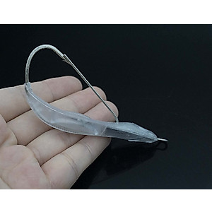 10PCS Unpainted Fishing Lure Blanks 17.49g 8.8cm with 7mm Free Fishing Eye Crankbait Baits Simulation Blank Body Clear Hard Baits Trout Salmon Minnow Lure Popper Lures Topwater Freshwater 8199