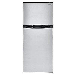 Haier HA10TG21SS 10 cu. ft. Top Mount Refrigerator, Stainless Steel