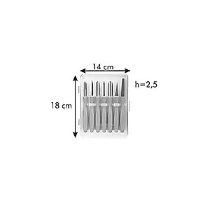 Tescoma 422010.00 Set of carving knife tools, for vegetables and fruits