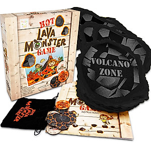 Hapinest Hot Lava Monster Floor Game for Kids Ages 3 4 5 6 7 8 Years and Up