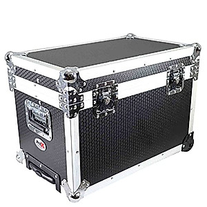 ProX T-UTIHWMK2 Rolling Utility Case W/Retractable Handle and Low-Profile Recessed Wheels 17x24.5x15" Exterior For Cabales/100 LP Vinyl Records