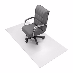 Floortex Polycarbonate XXL Office Mat 60" x 60" for Hard Floors, Clear (FR1215015019ER)