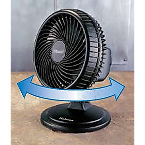 Holmes 8-Inch Fan | Lil’ Blizzard Oscillating Table Fan, Black