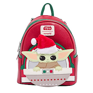 Loungefly Star Wars Santa Grogu Mini-Backpack - Entertainment Earth Exclusive