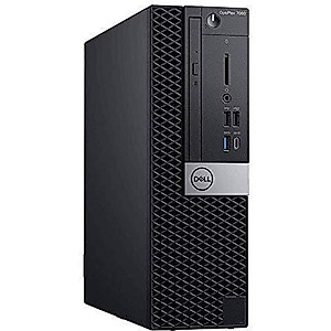 Dell OP7060SFFKHR7X OptiPlex 7060 SFF Desktop Computer with Intel Core i7-8700 3.2 GHz Hexa-core, 8GB RAM, 500GB HDD