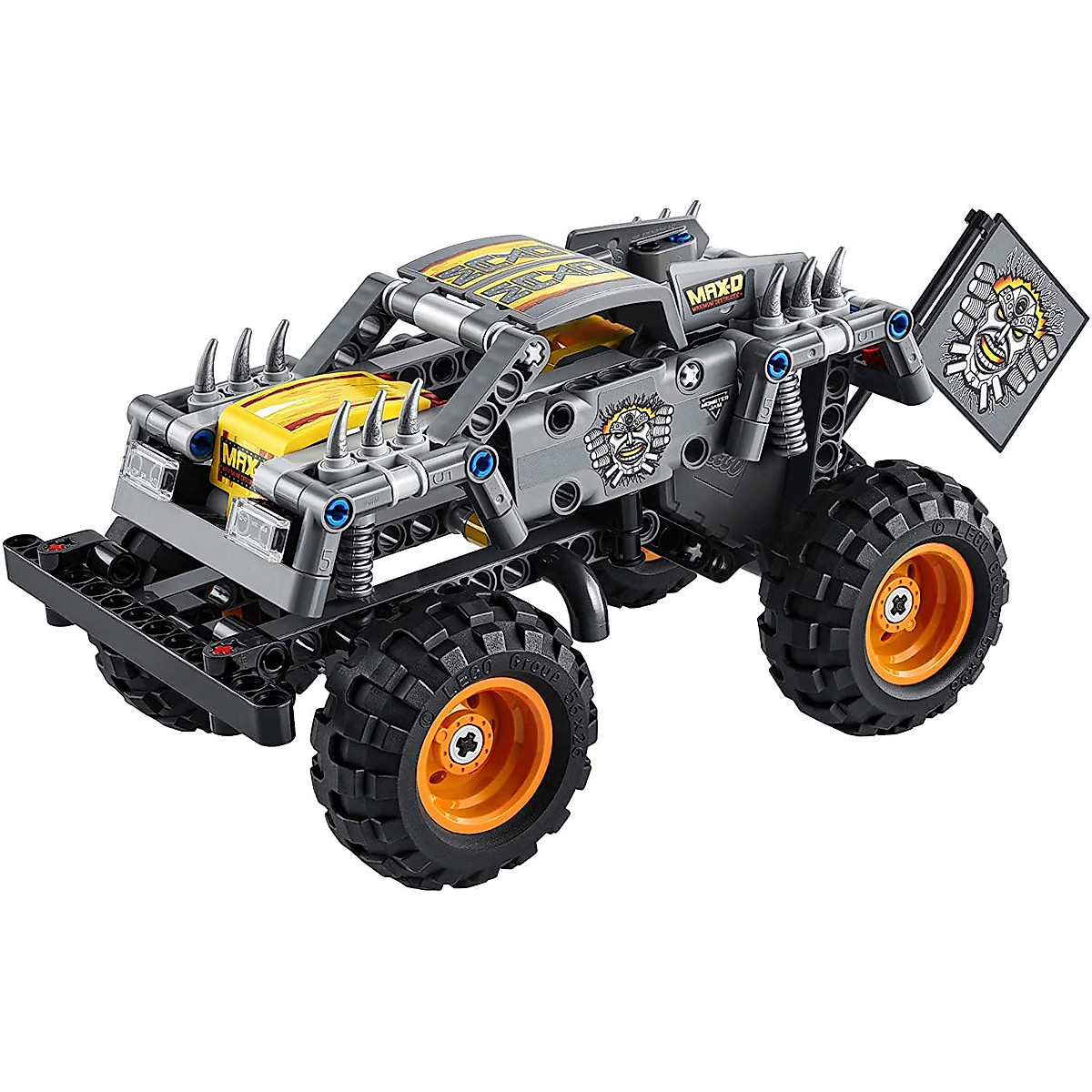 LEGO Technic Monster Jam Max-D 42119 Model Building Kit for Boys and Girls Who Love Monster Truck Toys, New 2021 (230 Pieces),Multicolor