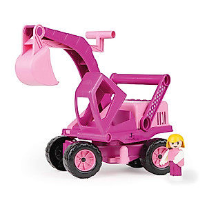 Lena Eco Active Princess Pink Toy Excavator Truck is a Eco Friendly BPA and Phthalates Free Toy Manufactured from Premium Grade Resin and Wood