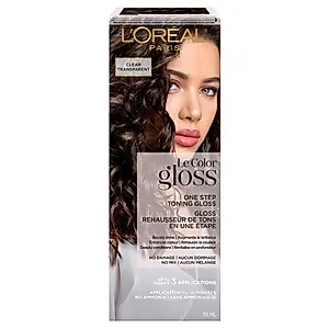 L’Oréal Paris Le Color One Step Toning Hair Gloss, Clear, 4 Ounce