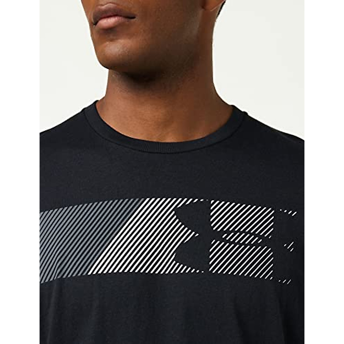 Under Armour Men's Fast Left Chest 2.0 Short-Sleeve T-Shirt, Black (001)/Black, 4X-Large Tall