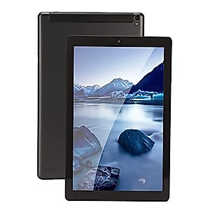PUSOKEI 10.1in Tablet, for Android Tablet, Octa Core CPU Processor, 5MP Front 13MP Rear Camera, 1960x1080 PC Tablet for Work, Study, Writing, Painting, etc(EU Plug)