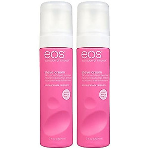 eos Shave Cream Pomegranate Raspberry