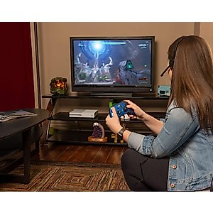 PowerA Enhanced Wired Controller for Xbox One - Cosmos Nebula, gamepad, wired video game controller, gaming controller, Xbox One, works with Xbox Series X|S