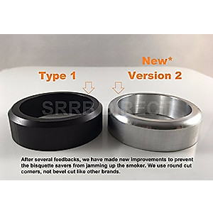 Bisquette Savers for Bradley Smoker Wood Spacer Aluminum Pucks (5)