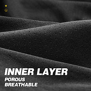 SAITAG Winter Balaclava Ski Mask, Moisture Wicking and Windproof Fleece Thermal Face Mask, Skiing Motorcycle Hood Cold Weather Gear for Men Women Black