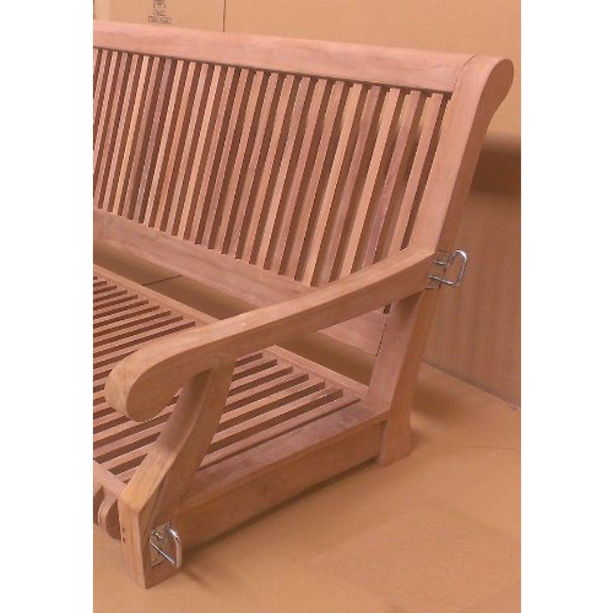 New Grade A Teak Porch Garden 6 feet Swing Chair only (Swing & Sunbrela Cushions Sold Separately) [Model:Giva] #WHSWGV6