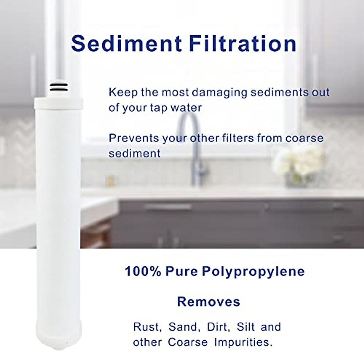 Compatible Hydrotech RO Reverse Osmosis Replacement Filter Set With Membrane 33001033-50 GPD