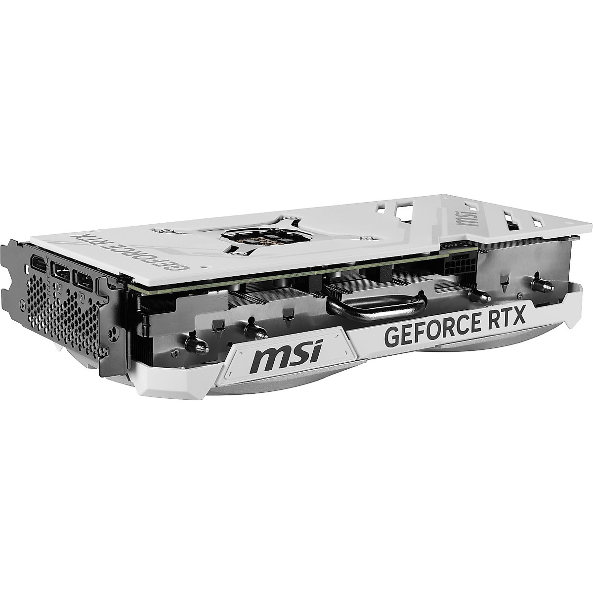 MSI Gaming GeForce RTX 4070 Ti 12GB GDRR6X Extreme Clock: 2655 MHz 192-Bit HDMI/DP Nvlink Tri-Frozr 3 Ada Lovelace Architecture Graphics Card (RTX 4070 Ti Ventus 2X White 12G OC)