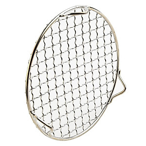 PETSTIBLE 6.5Inch Round Racks Non Stick Stainless Steel Cooling Rack Grill Cooking Baking Grilling Roasting Steamer Rack Oven and Dishwasher Safe