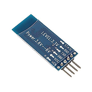 AITRIP 3PCS HC-06 RS232 Wireless Serial 4 Pin Bluetooth RF Transceiver Module Support Slave and Master Mode for Arduino