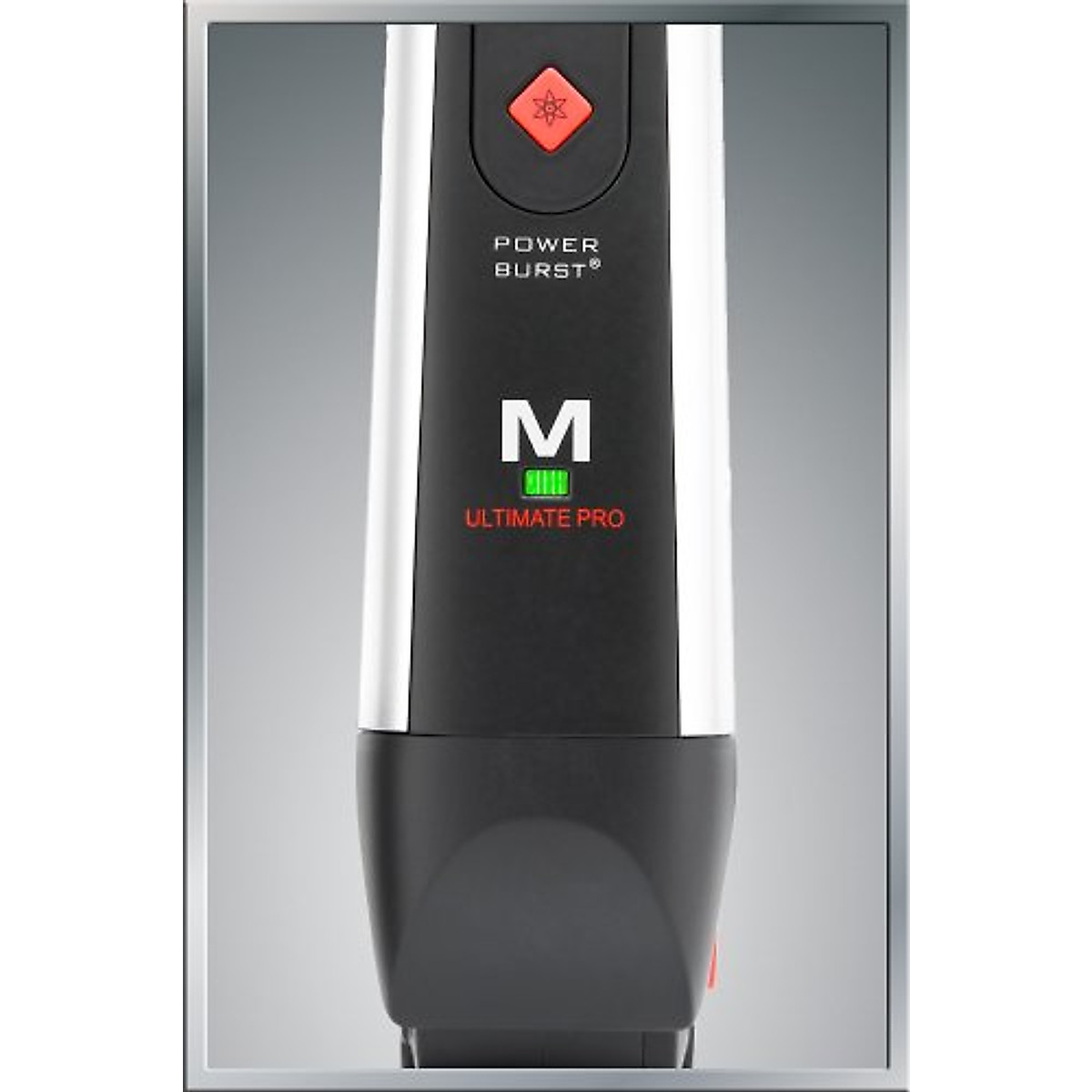 MANGROOMER - ULTIMATE PRO Back Shaver with 2 Shock Absorber Flex Heads, Power Hinge, Extreme Reach Handle and Power Burst