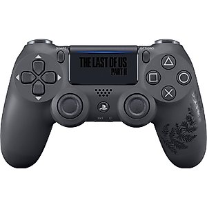 PlayStation The Last of US Part II DualShock4 Wireless Controller Limited Edition for PS4 4 Controller, Gray, MAIN-48409
