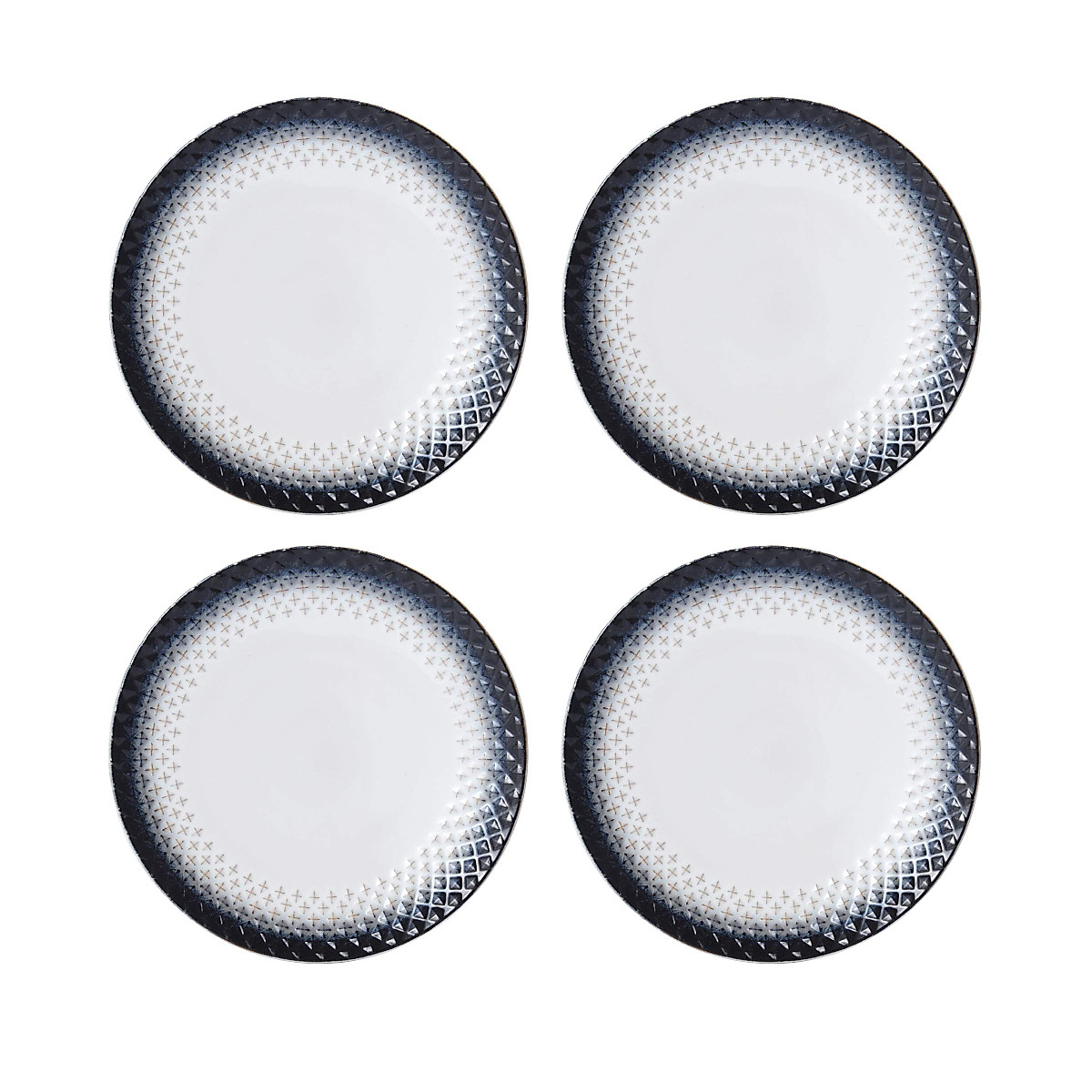 Pfaltzgraff Blake 16-Piece Dinnerware Set, Black