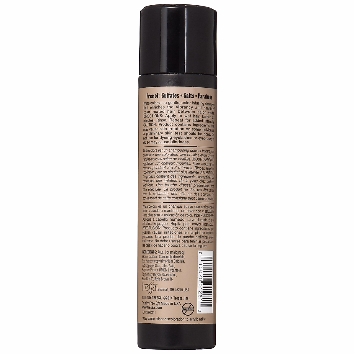 Tressa Watercolors Color Maintenance Black Coffee Shampoo 8.5 oz