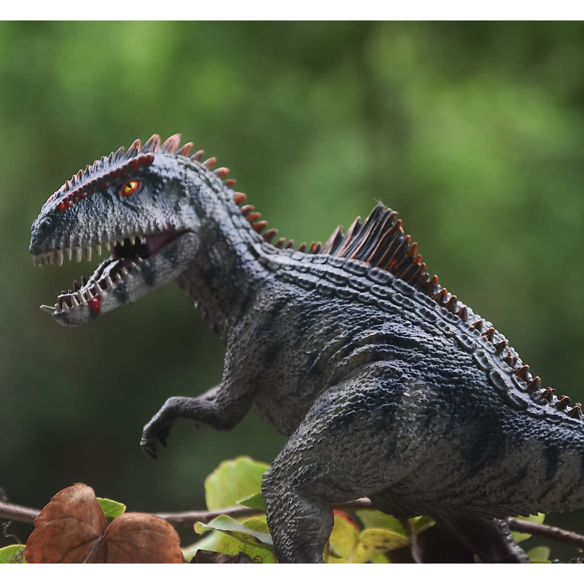 Giganotosaurus Action Figure with Eating Feature, 9 in Collection Dino Toys for Boys and Girls, Realistic Dinosaur Toys for Kids 3-5 Party Favors, Birthday Gifts (Movable Mouth)