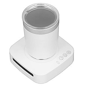 GOWENIC Coffee Mug Warmer and Cooler, 2 in 1 Beverage Warmer and Drink Cooler with Mug, Desktop Electric Beverage Warmer, Coffee Cup Warmer for Coffee Milk Tea(US)