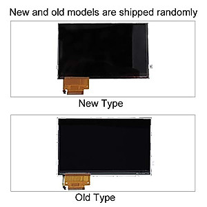 Wisoqu LCD Backlight Monitor,LCD Screen Part for PSP 2000 2001 2002 2003 2004 Console 4.1 x 3.3 x 0.1in LCD Monitor Accurate Incision and Interface