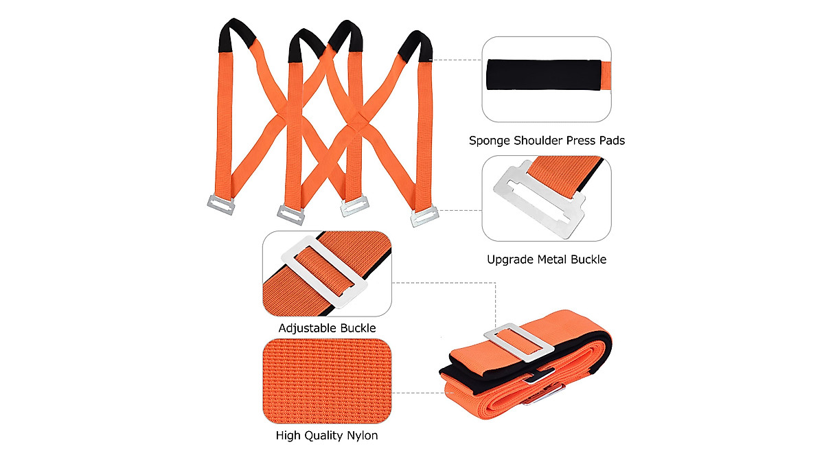 HQQNUO Moving Straps Lifting System Kit for Safe, Easy Moving