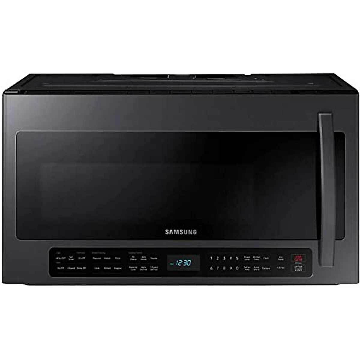 Samsung 2.1 Cu. Ft. Black Stainless Steel Over The Range Microwave