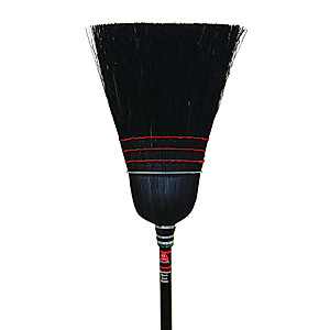 O'Cedar Commercial 6119-6 Warehouse Black Corn Broom (Pack of 1)