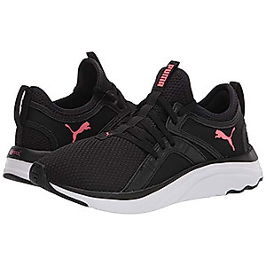 PUMA womens 19435501 Running Shoe, Puma Black-ignite Pink-puma White, 8.5 US