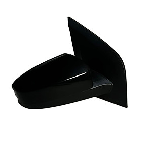 Dependable Direct Passenger Side Mirror for Nissan Sentra (2007 2008 2009 2010 2011 2012) Power Operation Unpainted Non-Heated Non-Folding Right Outside Rear View Replacement Door Mirror - NI1321167