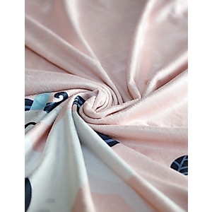 Baby Monthly Milestone Blanket Girl | Markers and Headband Included | Gift-Ready Box | Premium Ultra Soft Warm Minky Fleece | Large 40X60 Thick Newborn Photography Props Backdrop |Shower Gifts-Idea