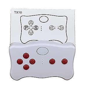 JIARUIXIN 2.4G Bluetooth Remote Control Transmitter Children's Electric Riding Toy Car Replacement Parts Red Button Remote Control