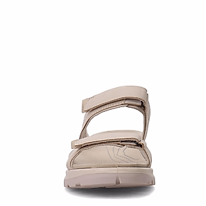 ECCO Women's Yucatan 2.0 Slide Sport Sandal, Limestone, 9-9.5