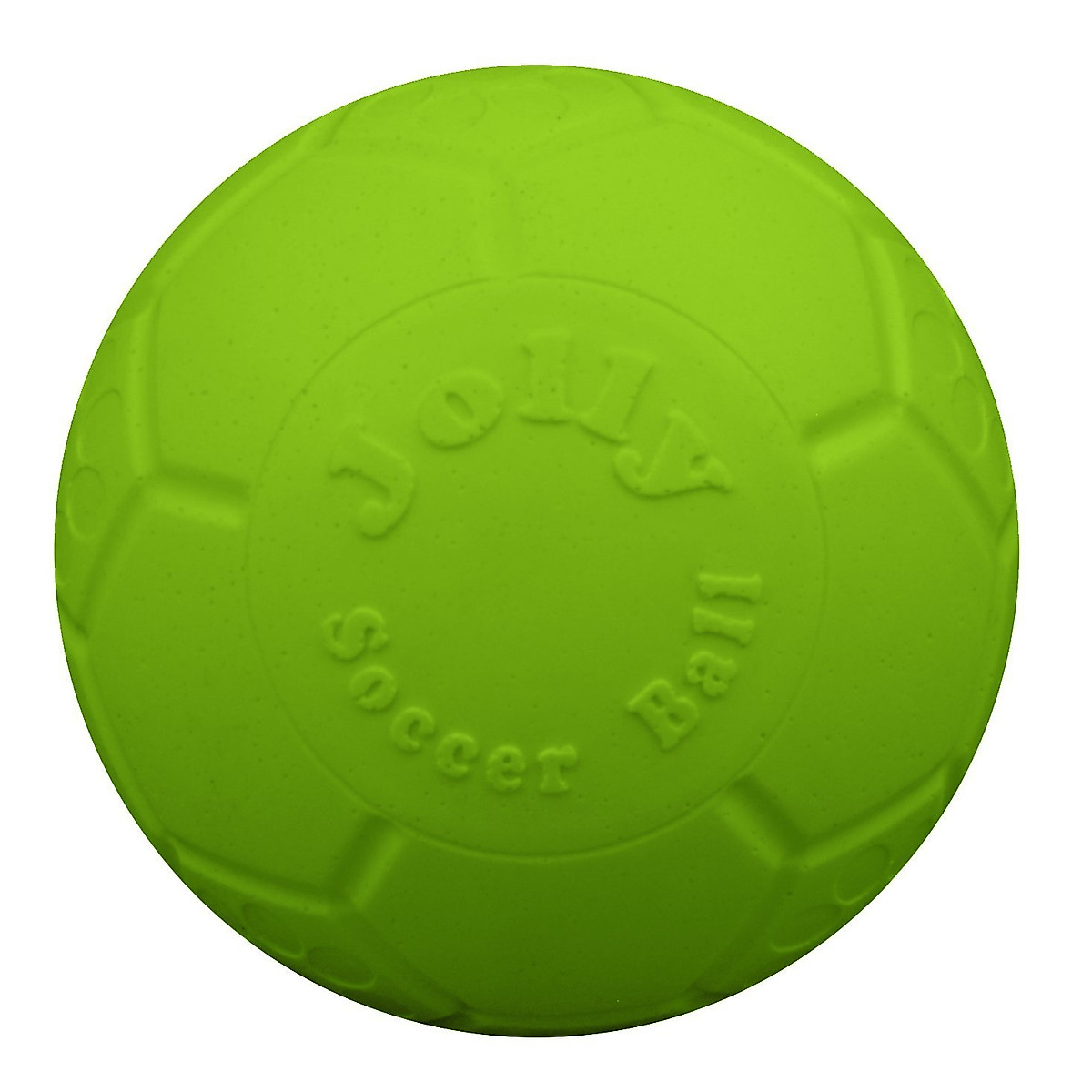 Jolly Pets Large Jolly Soccer Ball Floating-Bouncing Dog Toy; 8" Green Apple