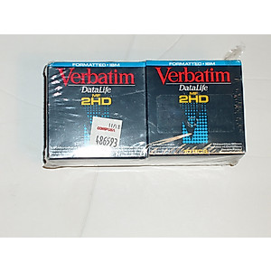 20 Piece Formatted IBM Verbatim DataLife MF 2HD 3.5 Inch Microdisks.