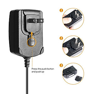 TAIFU AC Adapter for Jensen CD-60 CD-60C CD-60B CD-60A CD Player with Bass Boost Anti Skip Protection 60-Second Super A.S.P. Power Supply Cord Cable PS Wall Home Charger Mains PSU