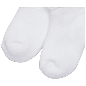 Gerber Unisex Baby 8-Pair Wiggle-Proof Sock white 12 Months