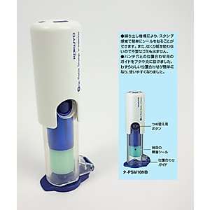 Kokuyo One-Patch Stamp, One Patch Hole Reinforcer Sticker, 200 Stickers/Pack, 3 Packs, Blue, Japan Import (TA-PSM10BX3)