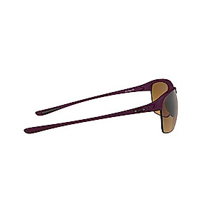 Oakley womens Oo9191 Unstoppable Sunglasses, Raspberry Spritzer/Brown Gradient Polarized, 65 mm US