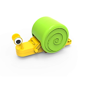 Toysmith 4M Snail Robot from KidzRobotics, A Fascinating Way to Learn About Mechanical Science! Build Your Very Own Pet Snail and Watch it Glide, Ages 8