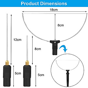 8 In 1 Foam Cutter Electric Cutting Machine Pen Tools Kit 100-240V /18W Hot Wire Foam Cutter Kit Styrofoam Cutting Pen For Polyethylene Eva Foam Carving Crafts