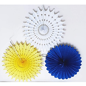 Graduation Party Decorations Navy Blue Yellow 2024/Navy Blue Yellow Graduation Decorations Birthday Party Decorations Navy Blue Yellow Bridal Shower Decorations/ Royal Prince Baby Shower Decorations